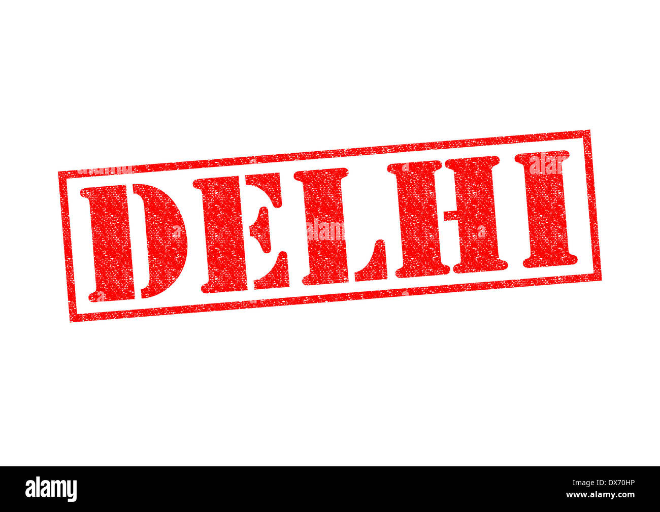 Delhi stamp Cut Out Stock Images & Pictures - Alamy