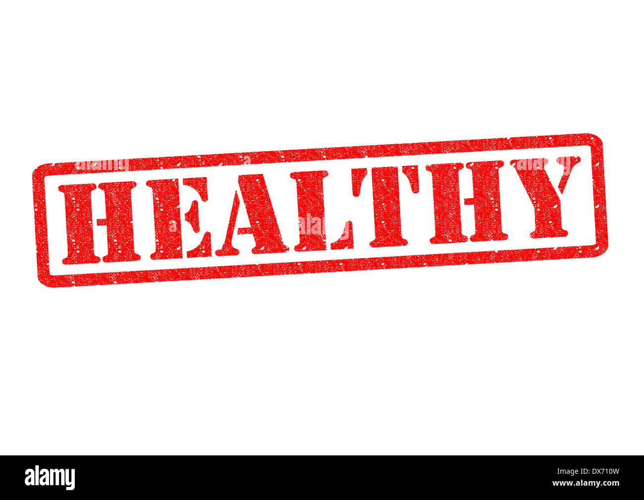 HEALTHY Rubber Stamp over a white background Stock Photo - Alamy