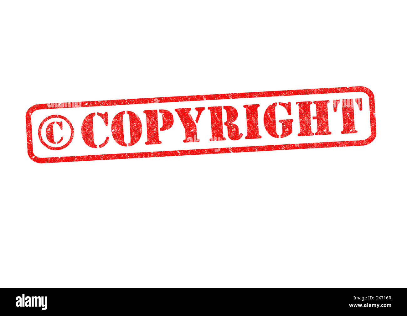 COPYRIGHT Rubber Stamp over a white background Stock Photo - Alamy