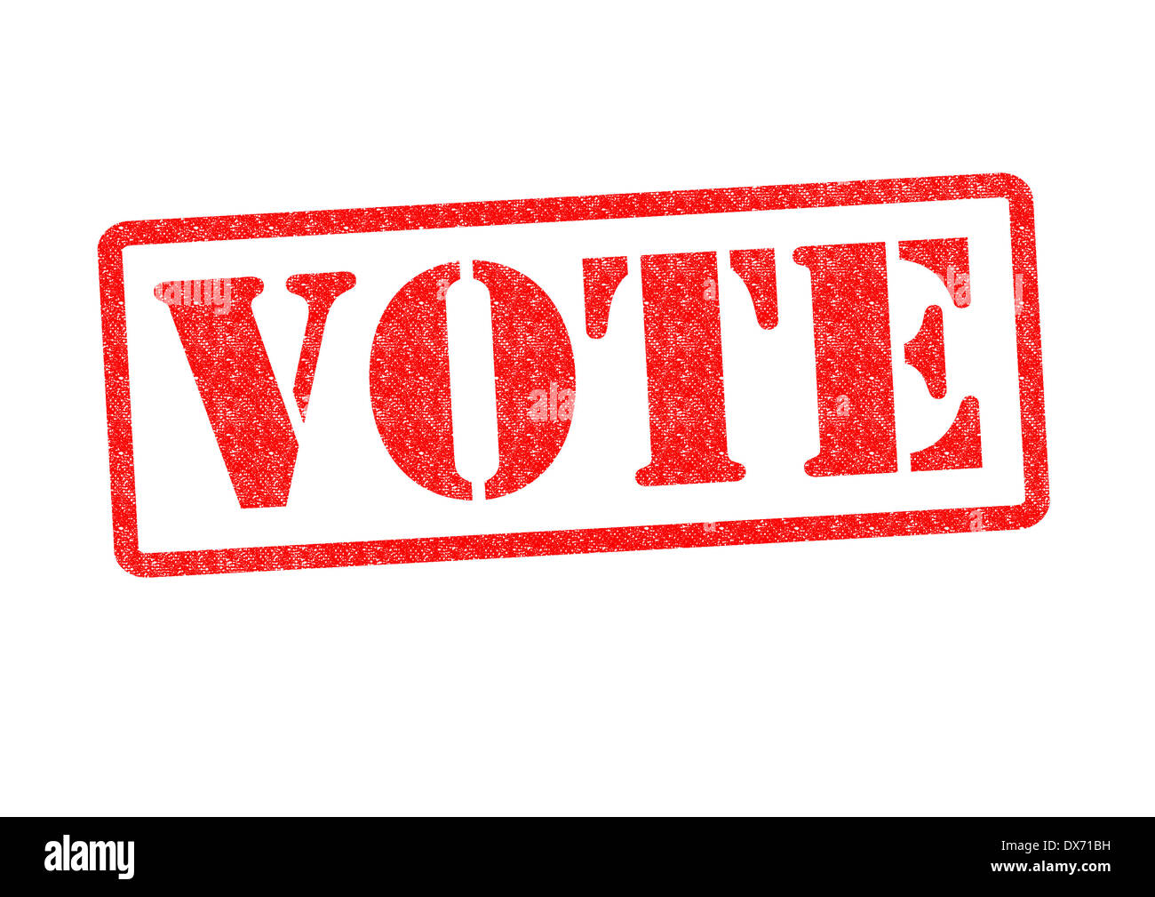 VOTE Rubber Stamp over a white background Stock Photo - Alamy