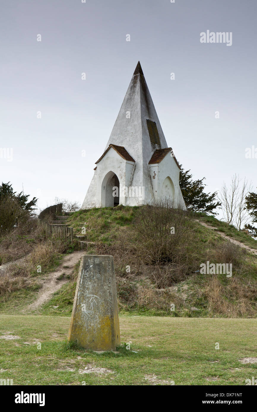 Monument to a horse named "Beware of Chalk Pit Stock Photo - Alamy