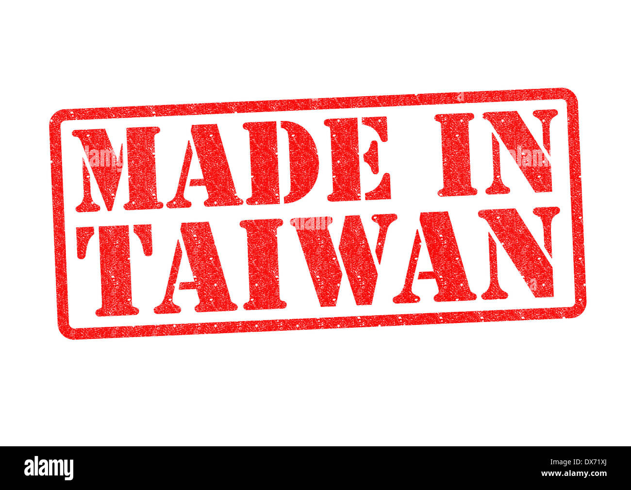 MADE IN TAIWAN Rubber Stamp over a white background Stock Photo - Alamy
