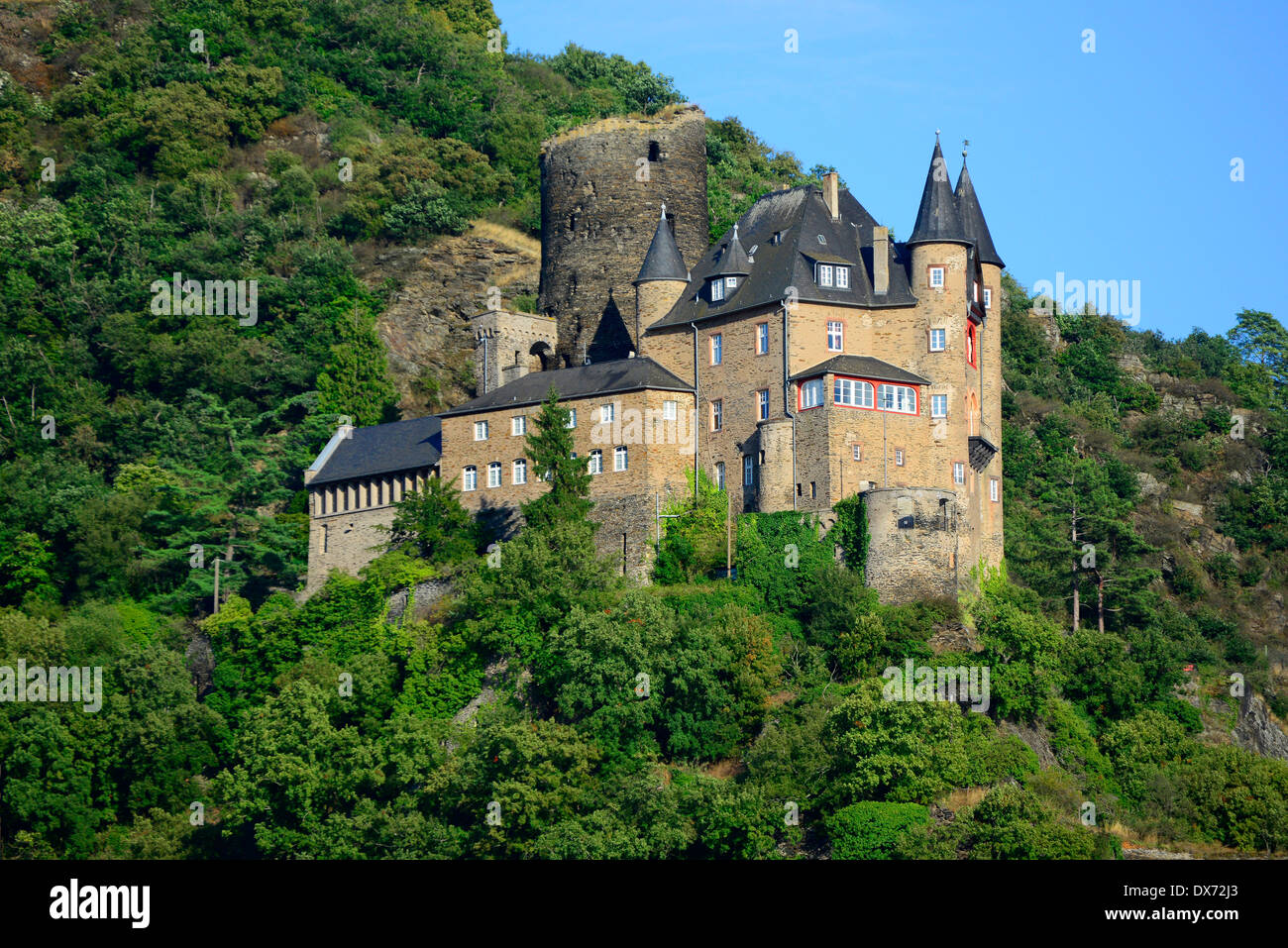 Katz Castle Rhine River Valley Germany Europe Vineyards Wineries Cruise ...