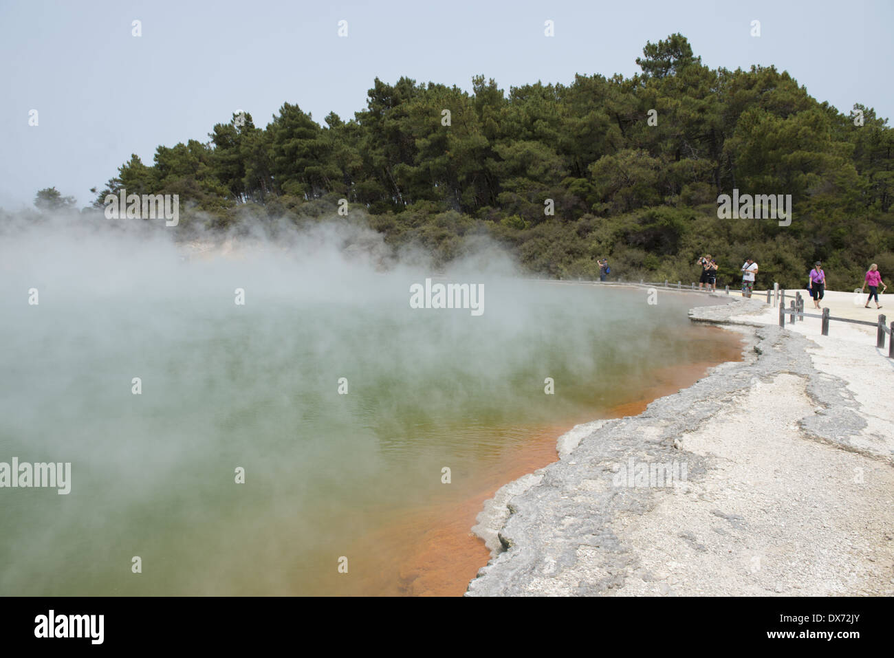 Wai-O-Tapu Thermal Wonderland. The Champagne Pool Stock Photo - Alamy