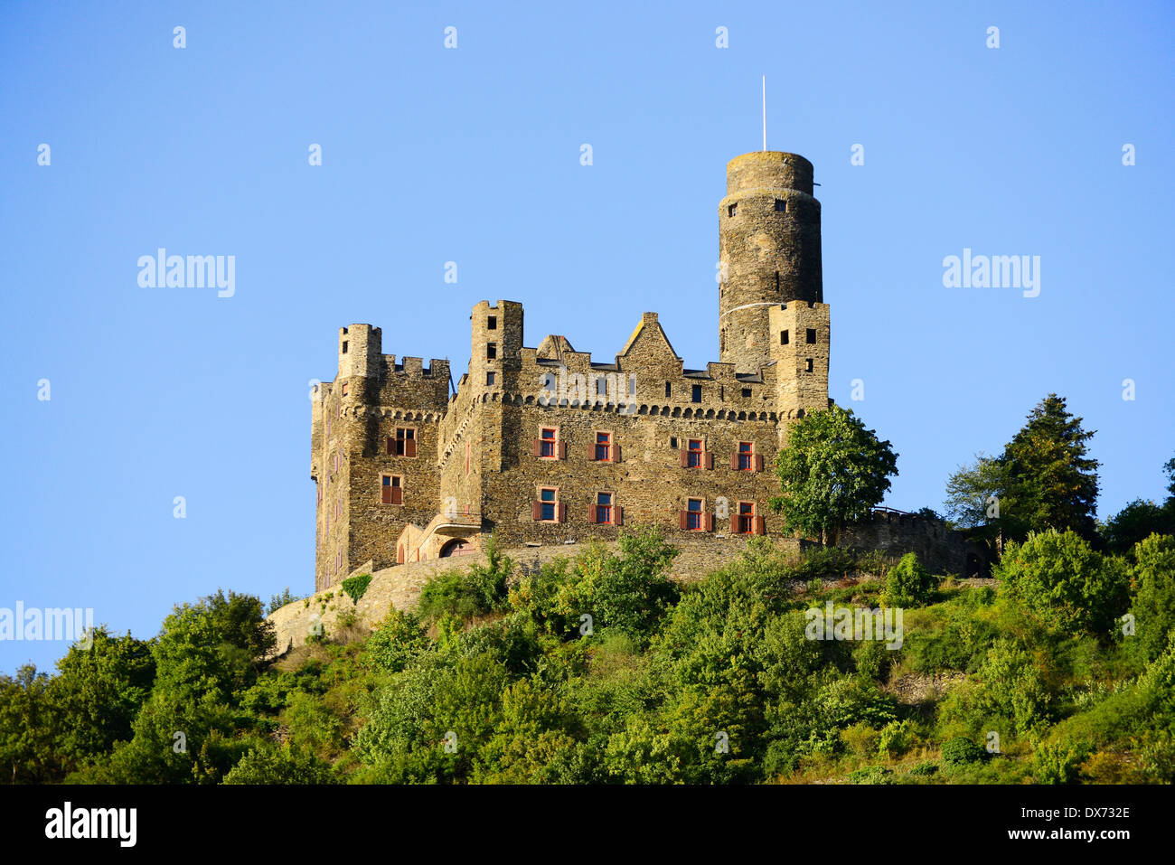 Maus Castle Rhine River Valley Germany Europe Vineyards Wineries Cruise ...
