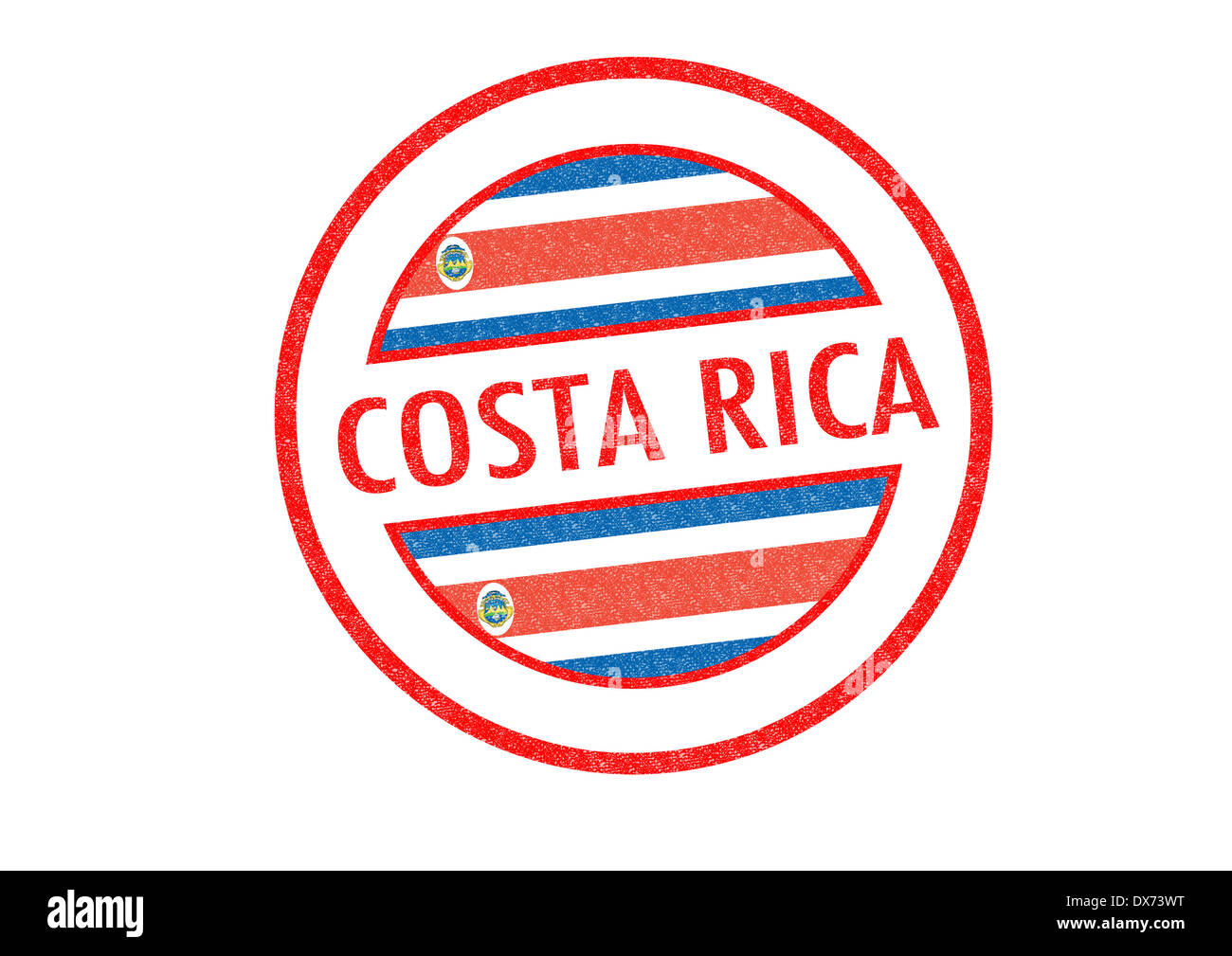 Passport Stamp Costa Rica