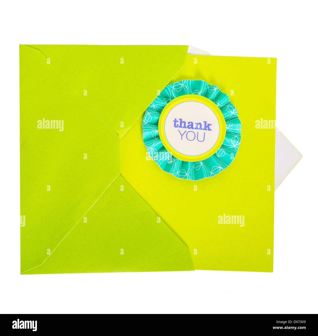 A Thank You Card Homemade By The Photographer Of This Image Stock Photo a-thank-you-card-homemade-by-the-photographer-of-this-image-stock-photo