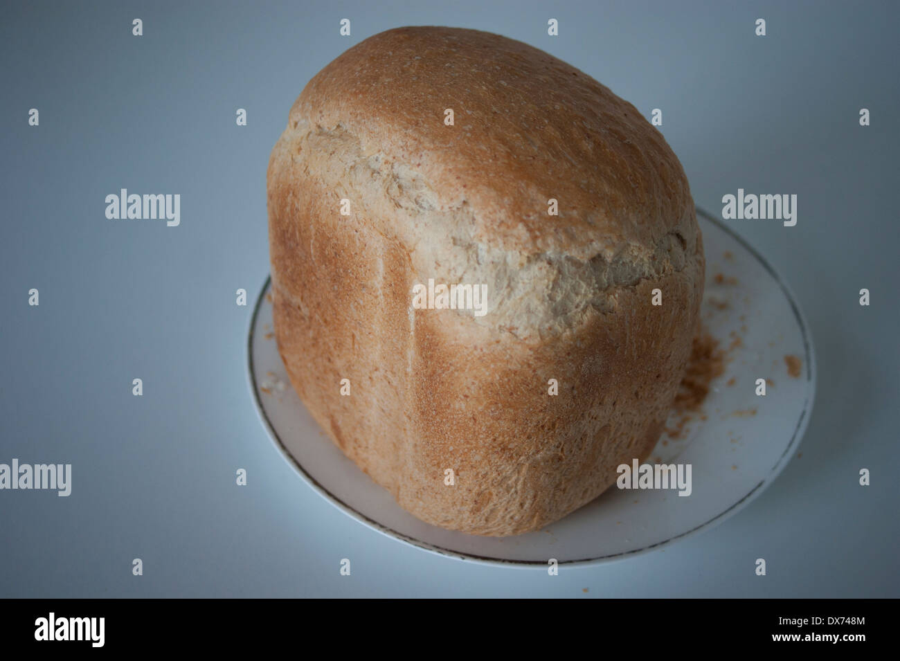 Home baked loaf of bread Stock Photo - Alamy