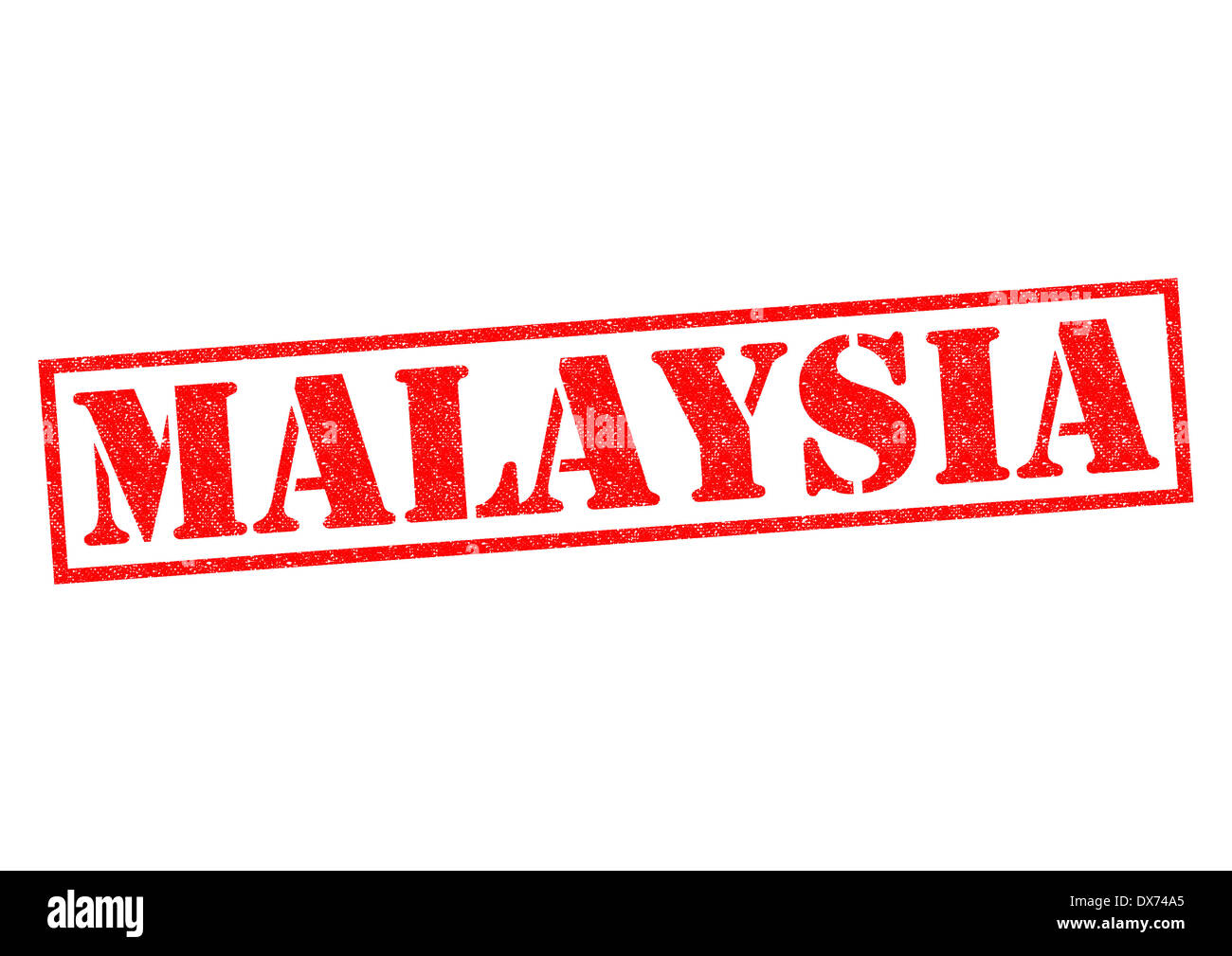 MALAYSIA Rubber Stamp over a white background Stock Photo - Alamy