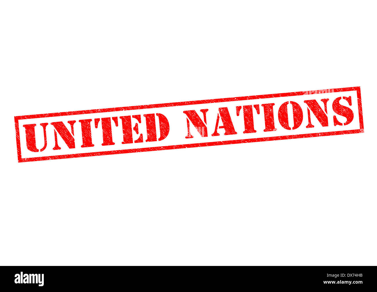 UNITED NATIONS Rubber stamp over a white background Stock Photo - Alamy