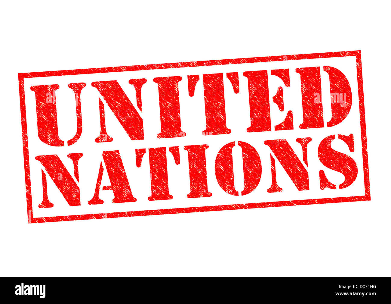 UNITED NATIONS Rubber stamp over a white background Stock Photo - Alamy