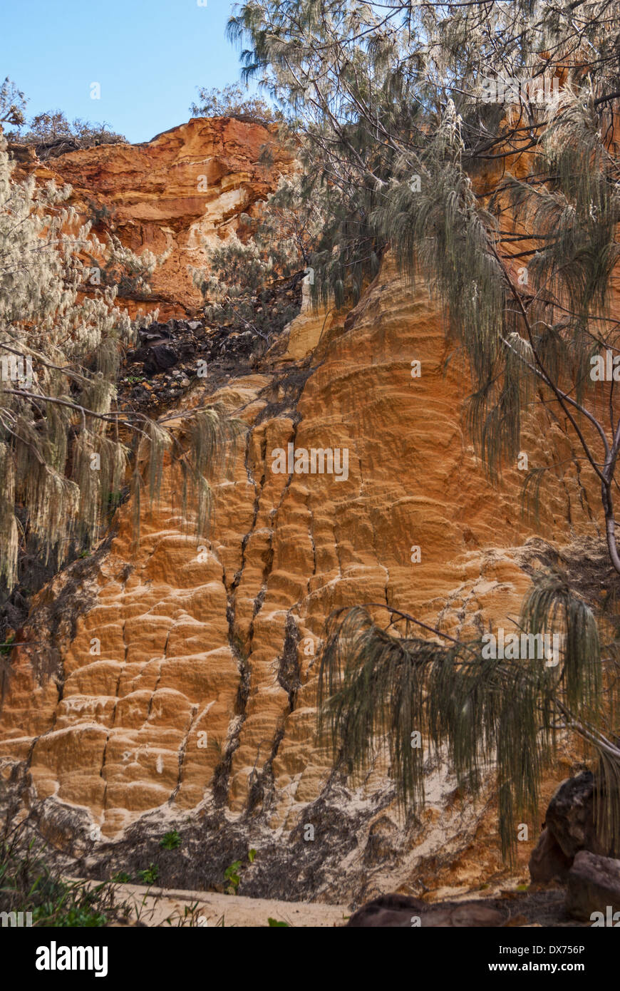 THE PINNACLES, FRASER ISLAND, QUEENSLAND, AUSTRALIA Stock Photo - Alamy