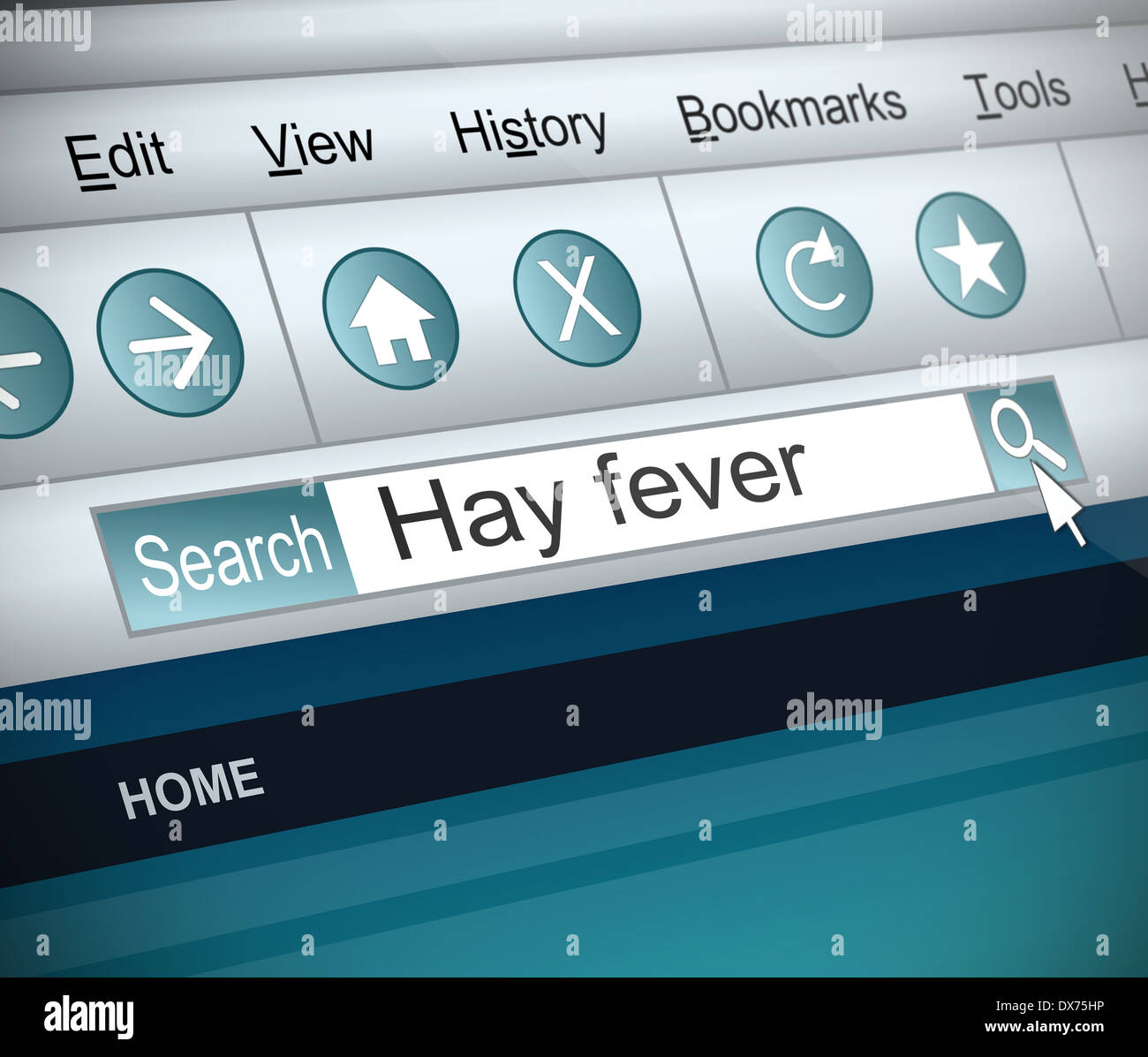 Hay Fever concept Stock Photo - Alamy