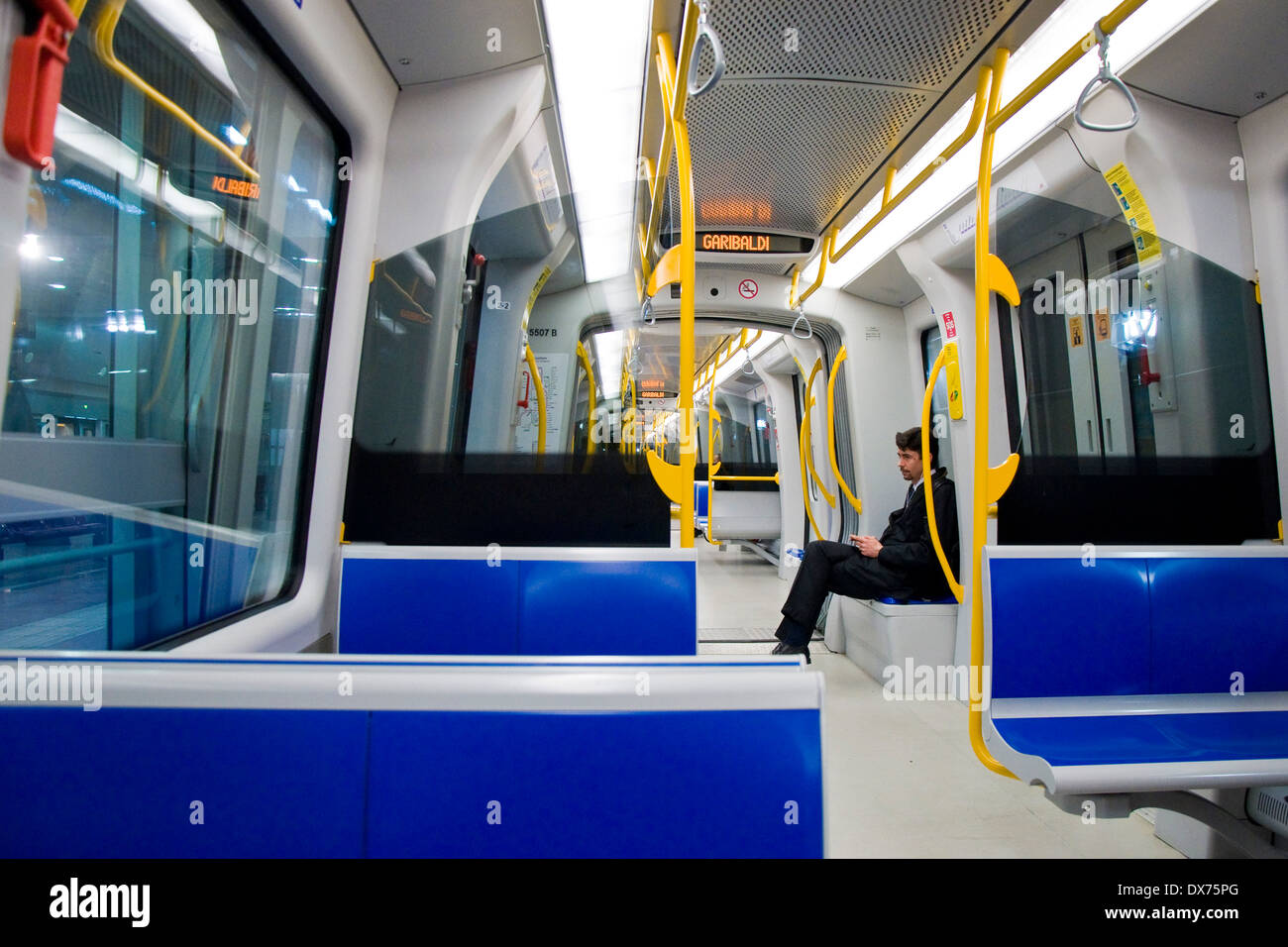 Line 5 of the milan underground hi-res stock photography and images - Alamy