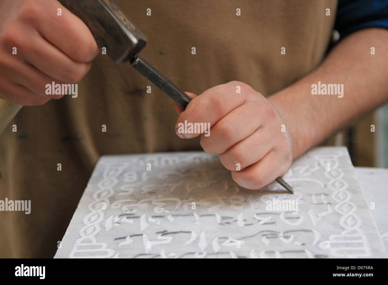 Hammer And Chisel Lettering