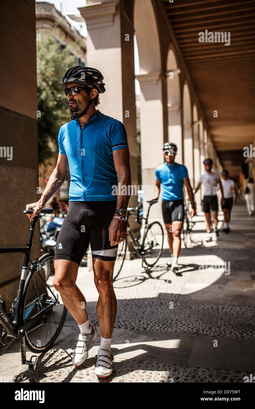 four friends going on an epic bike ride through the spanish countryside ...
