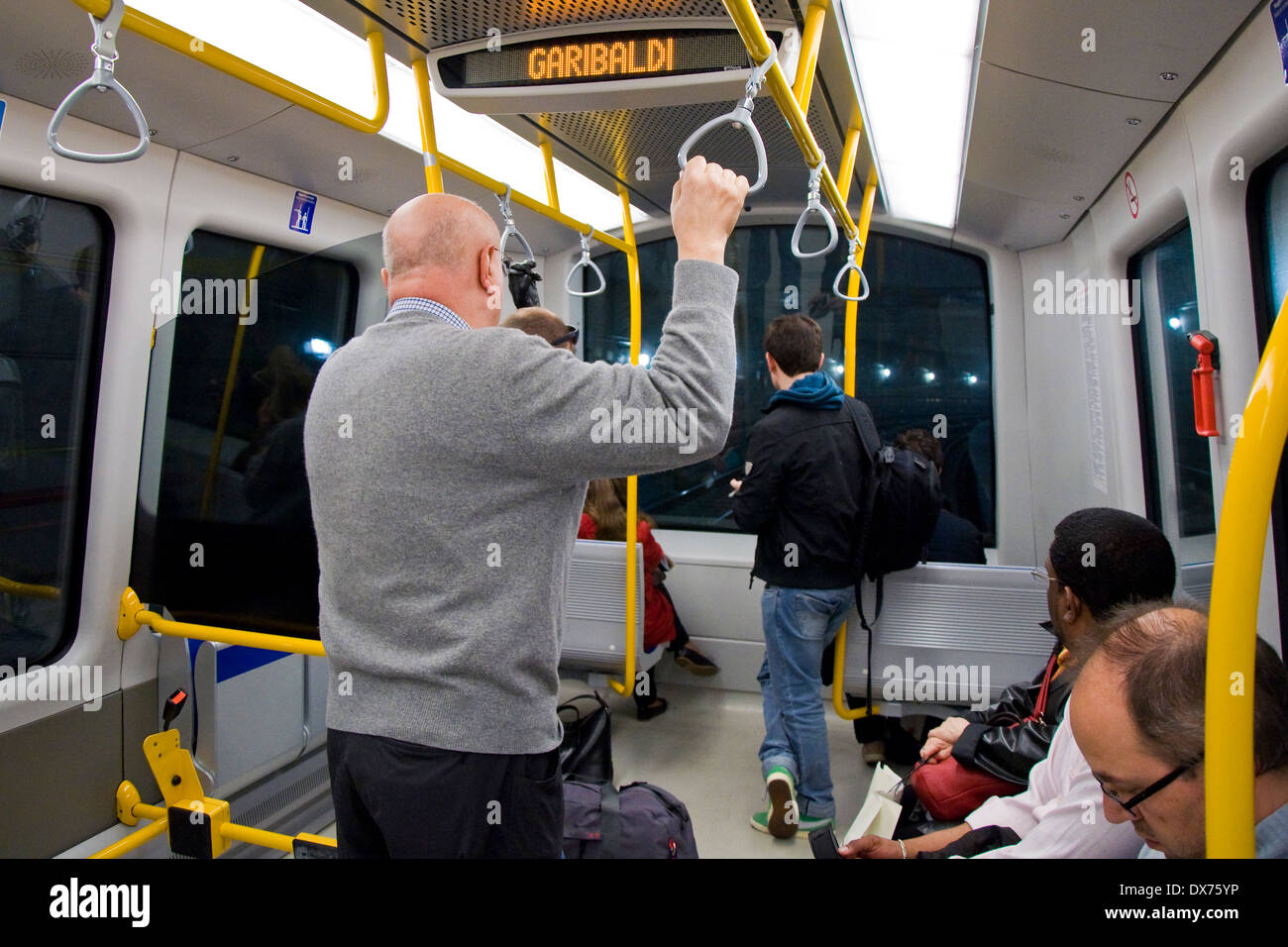 Line 5 of the milan underground hi-res stock photography and images - Alamy