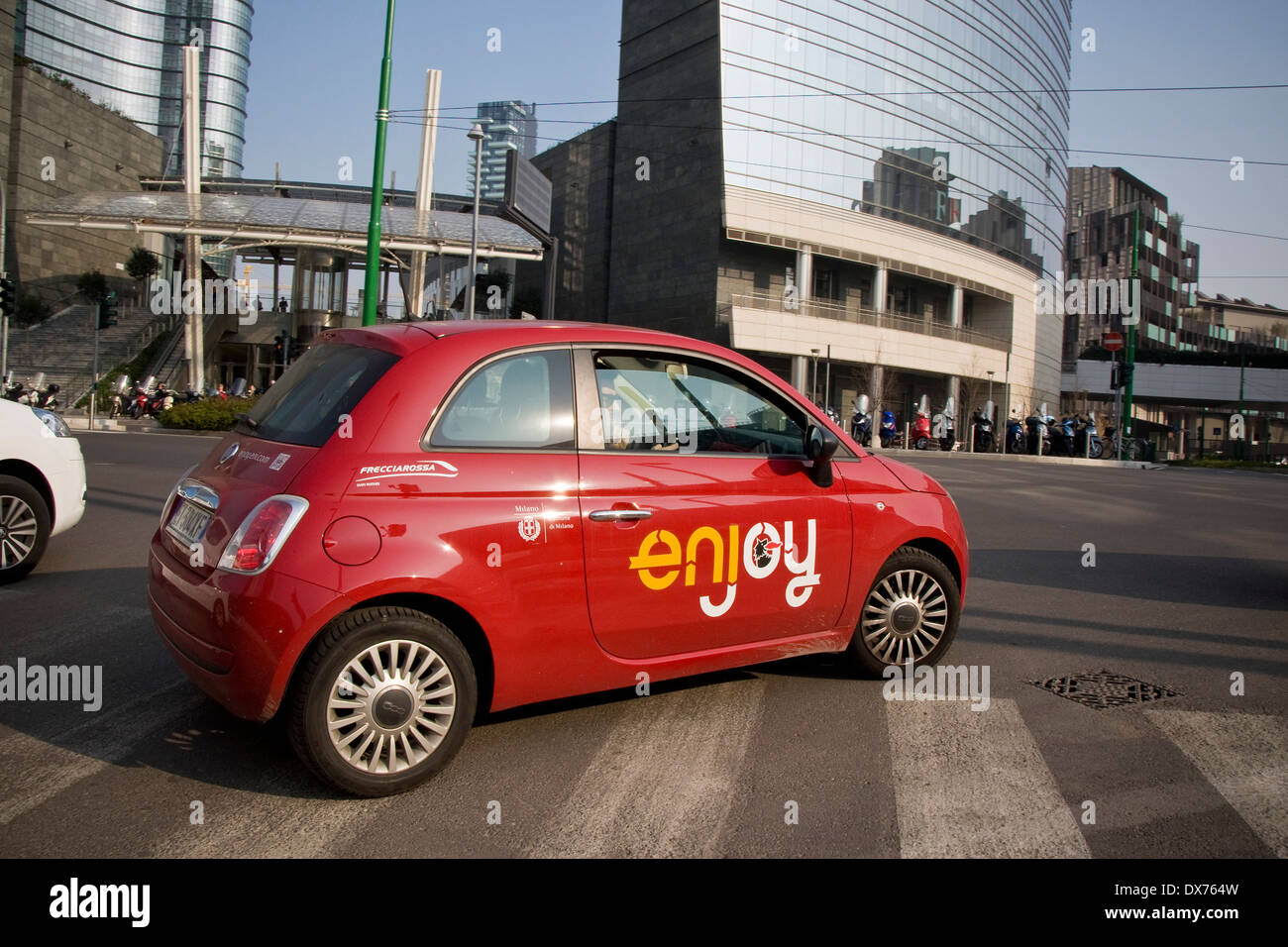 Milan and car hi-res stock photography and images - Alamy