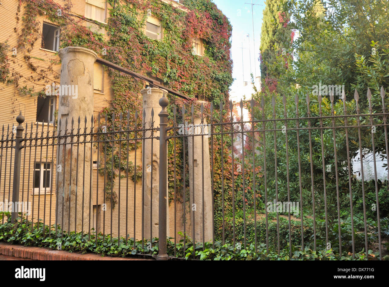 Seville roman columns hi-res stock photography and images - Alamy