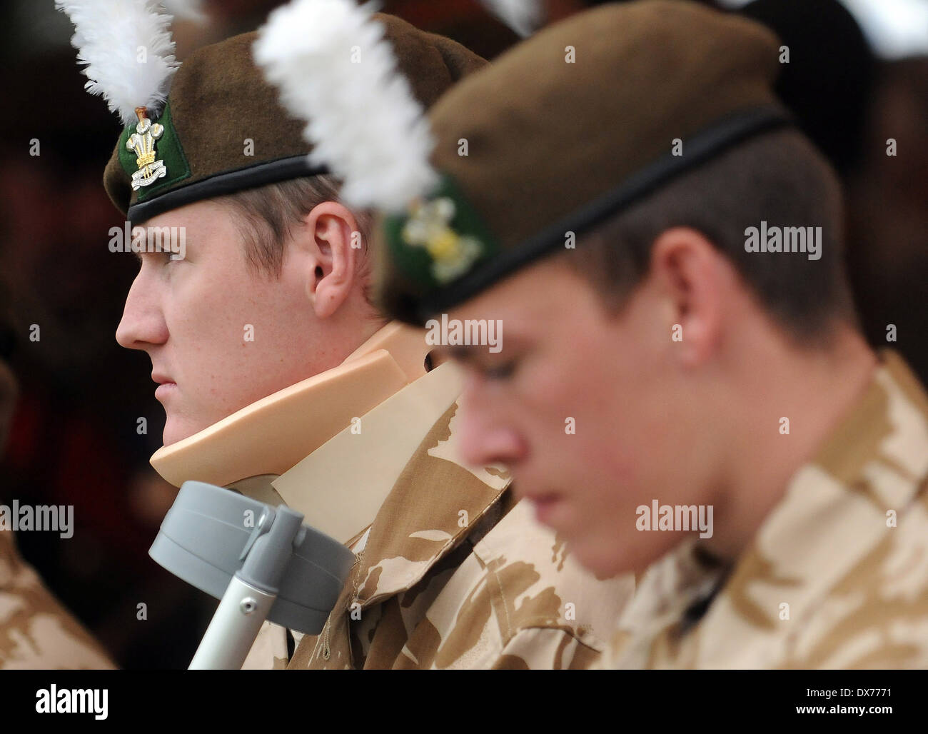 Injured soldier hi-res stock photography and images - Alamy