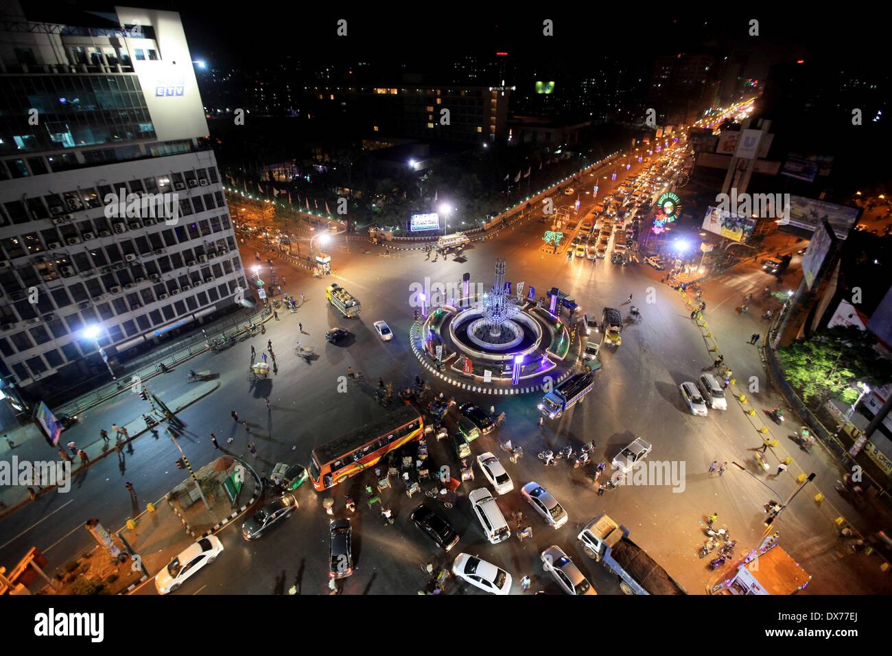 Dhaka nightlife hi-res stock photography and images - Alamy