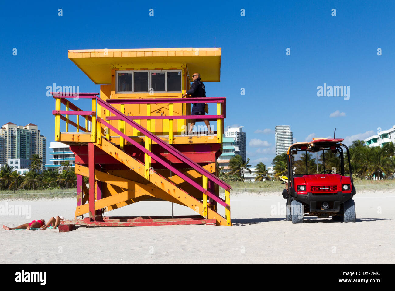Lifeguard Station Miami High Resolution Stock Photography and Images ...