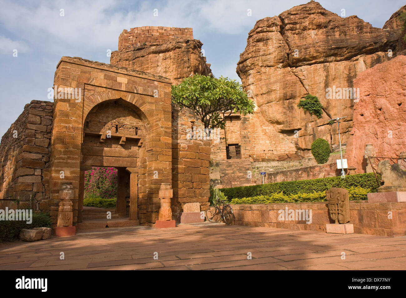Asia, India, Karnataka, Badami, Badami Fort Stock Photo - Alamy