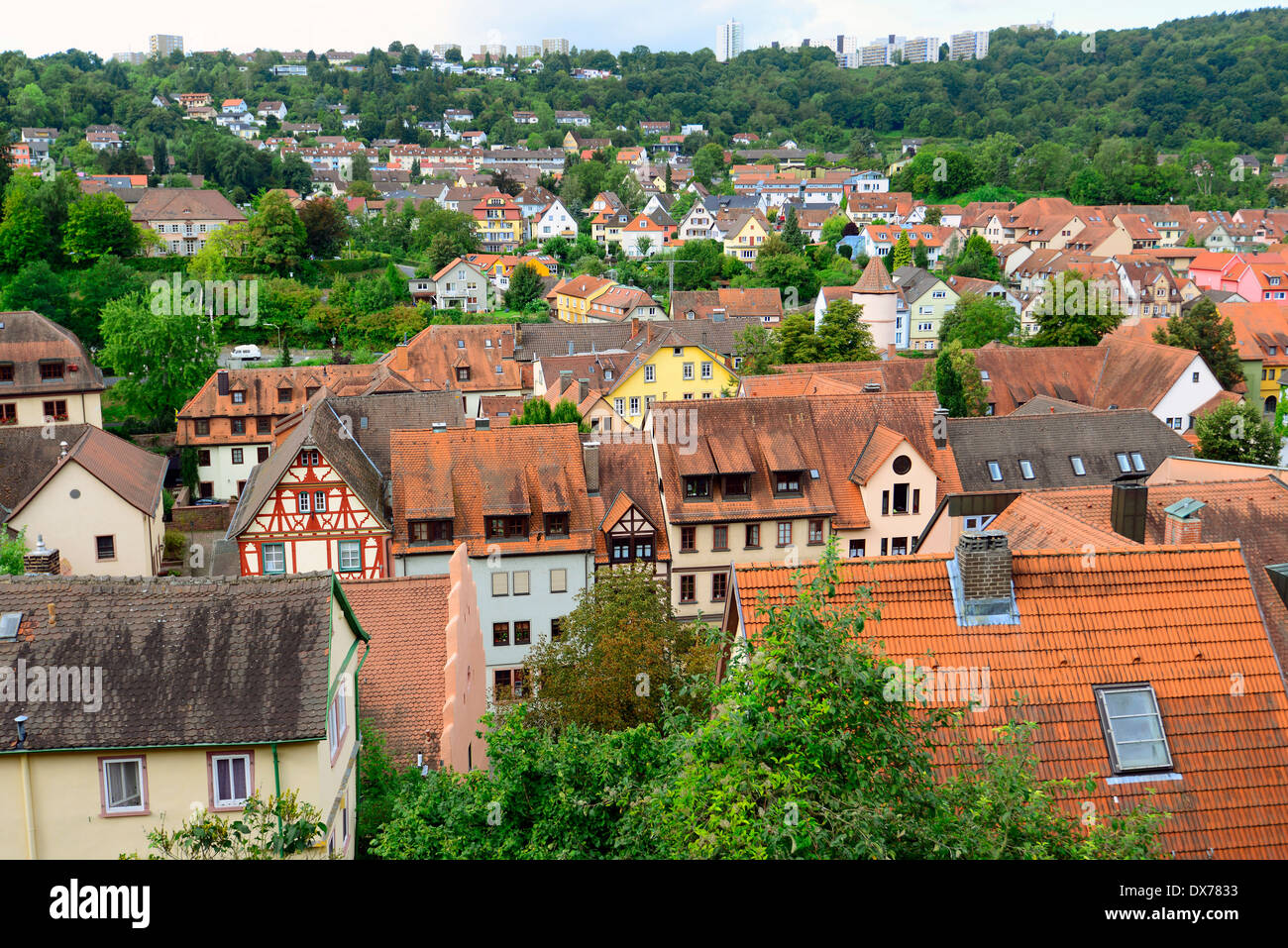 Wertheim Germany DE Baden-Wurttemberg Medieval Wine Castle Tauber Main ...