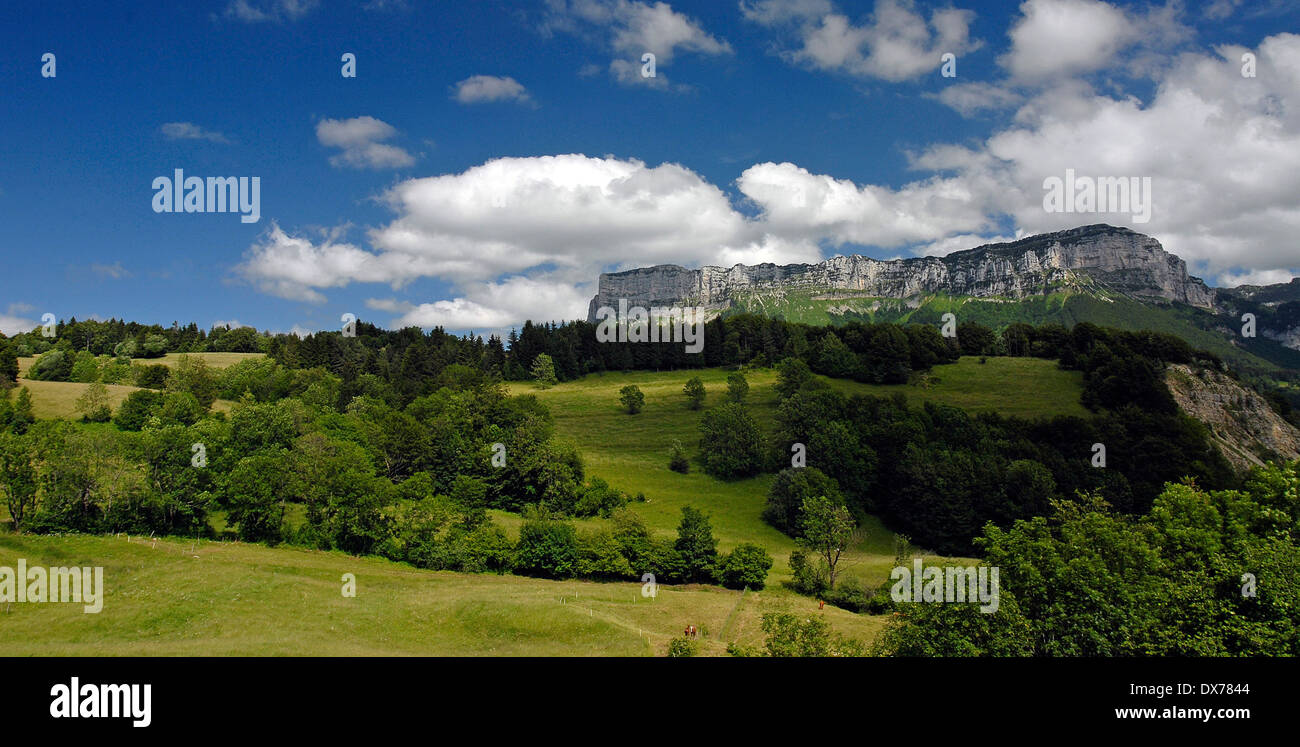 Parc naturel regional de Chartreuse Le Granier Stock Photo - Alamy