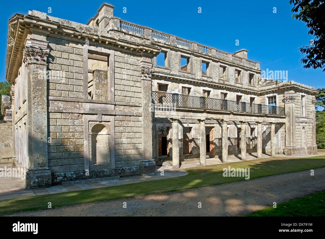 Appuldurcombe House, near Wroxall on the Isle of Wight, which is little ...
