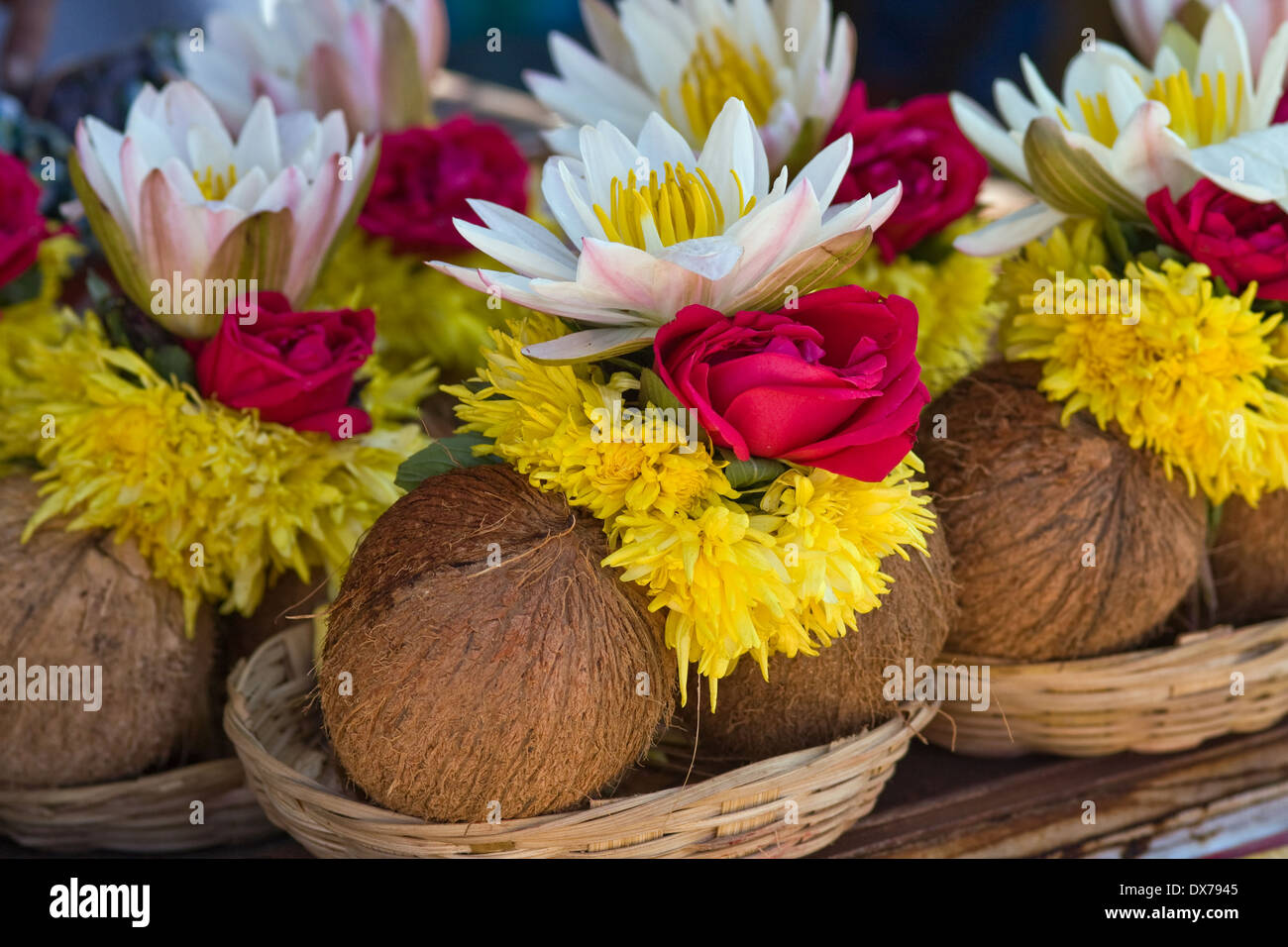 Asien, Indien, Karnataka, Mysore, Chamundi Hill, Chamundeswari Tempel ...