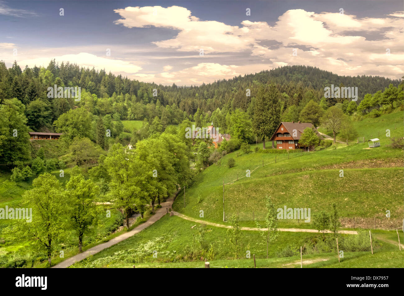 Oppenau, Black Forest, Germany Stock Photo - Alamy