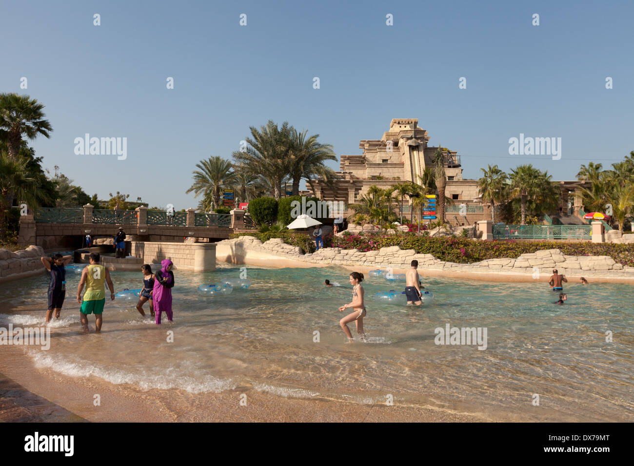 Aquaventure Dubai, waterpark water park Hotel Atlantis, the Palm Dubai ...