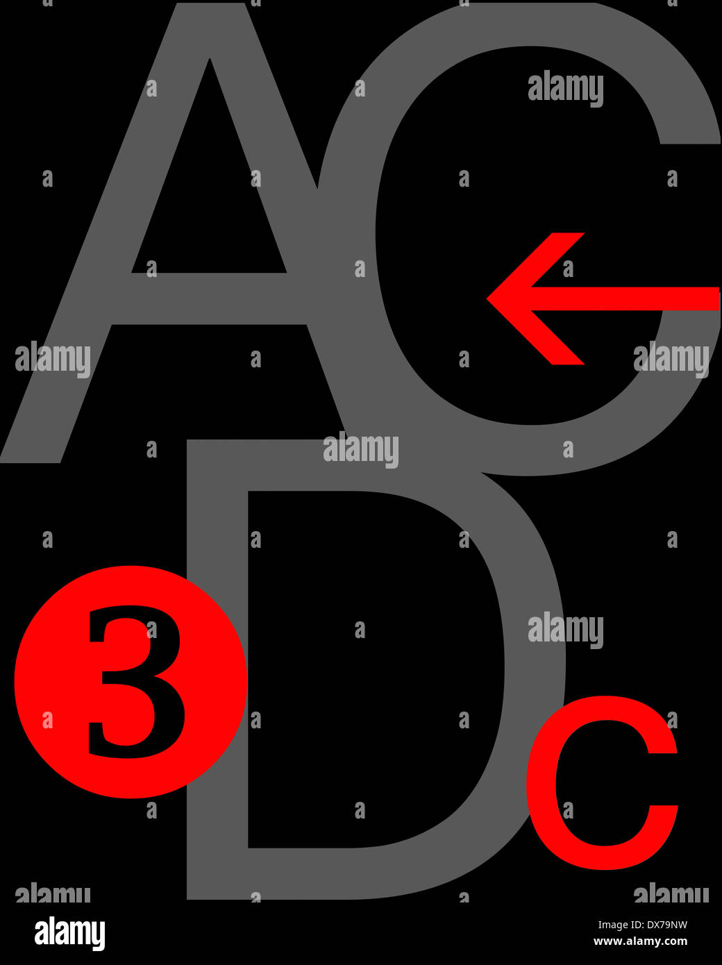 TYPEFACE: Helvetica Stock Photo - Alamy