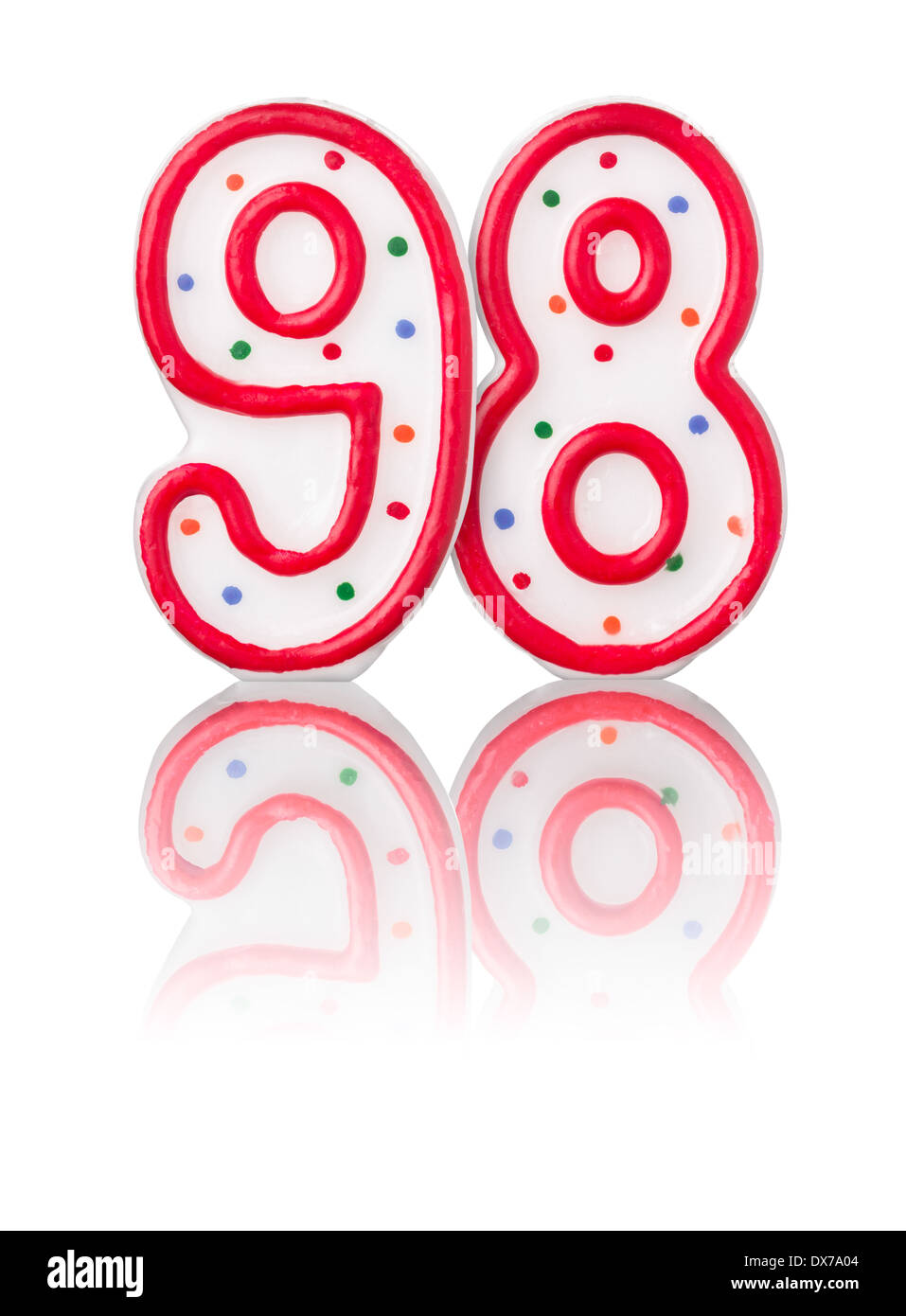 Red 98 number hi-res stock photography and images - Alamy