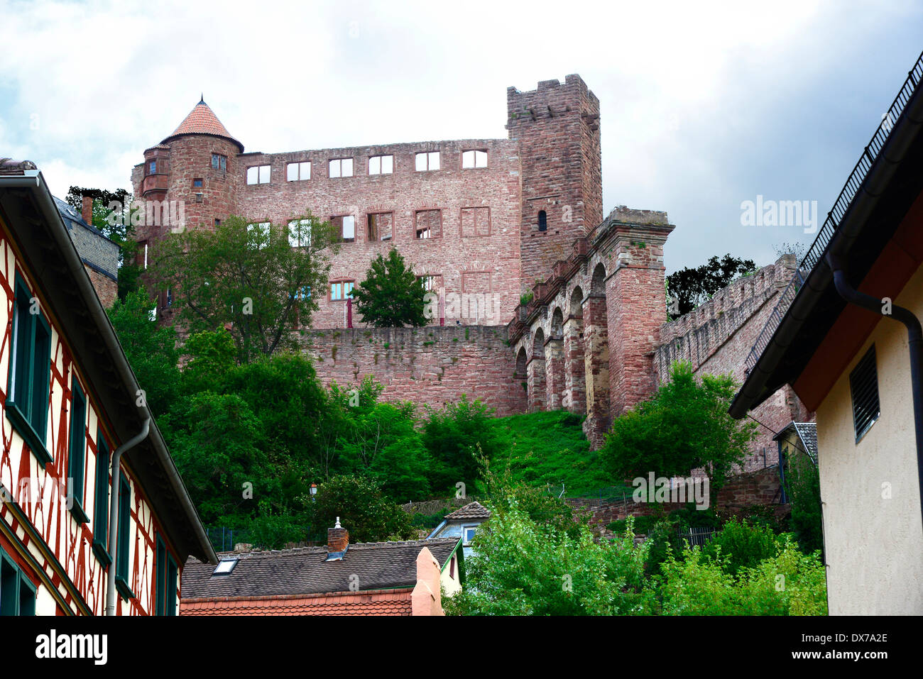 Wertheim Castle Germany DE Baden-Wurttemberg Medieval Europe Stock ...