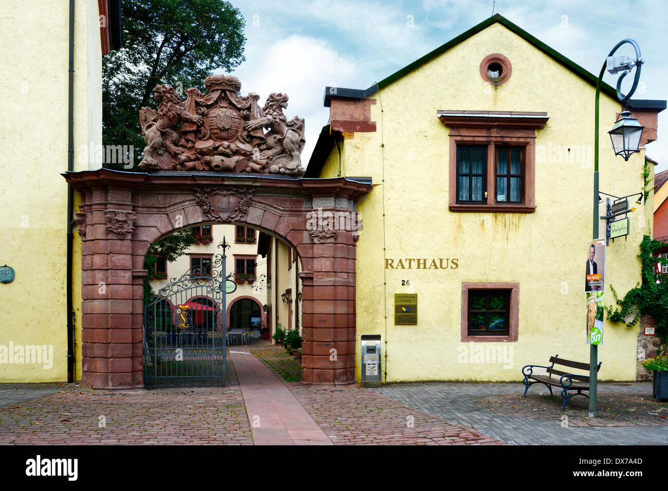 Rathaus town hall wertheim germany hi-res stock photography and images ...