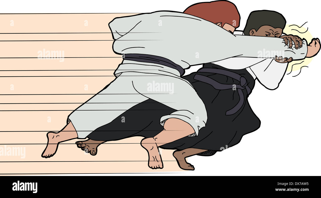 Throwing opponent hi-res stock photography and images - Alamy