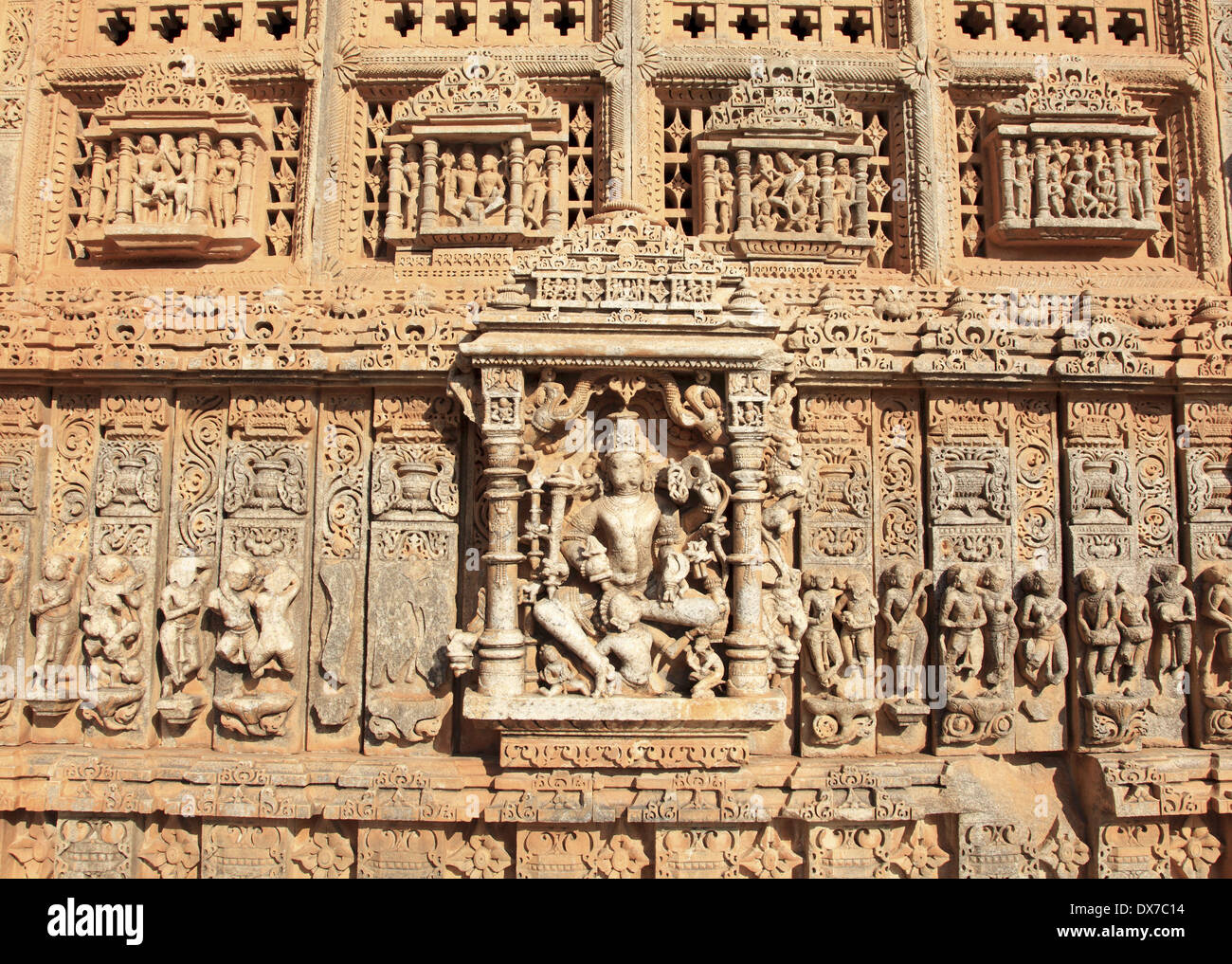 India. Udaipur to Pushkar. Eklingji and Nagda Hindu Temple Complex near ...