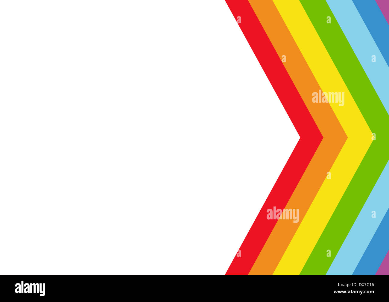 Rainbow arrow vector hi-res stock photography and images - Alamy