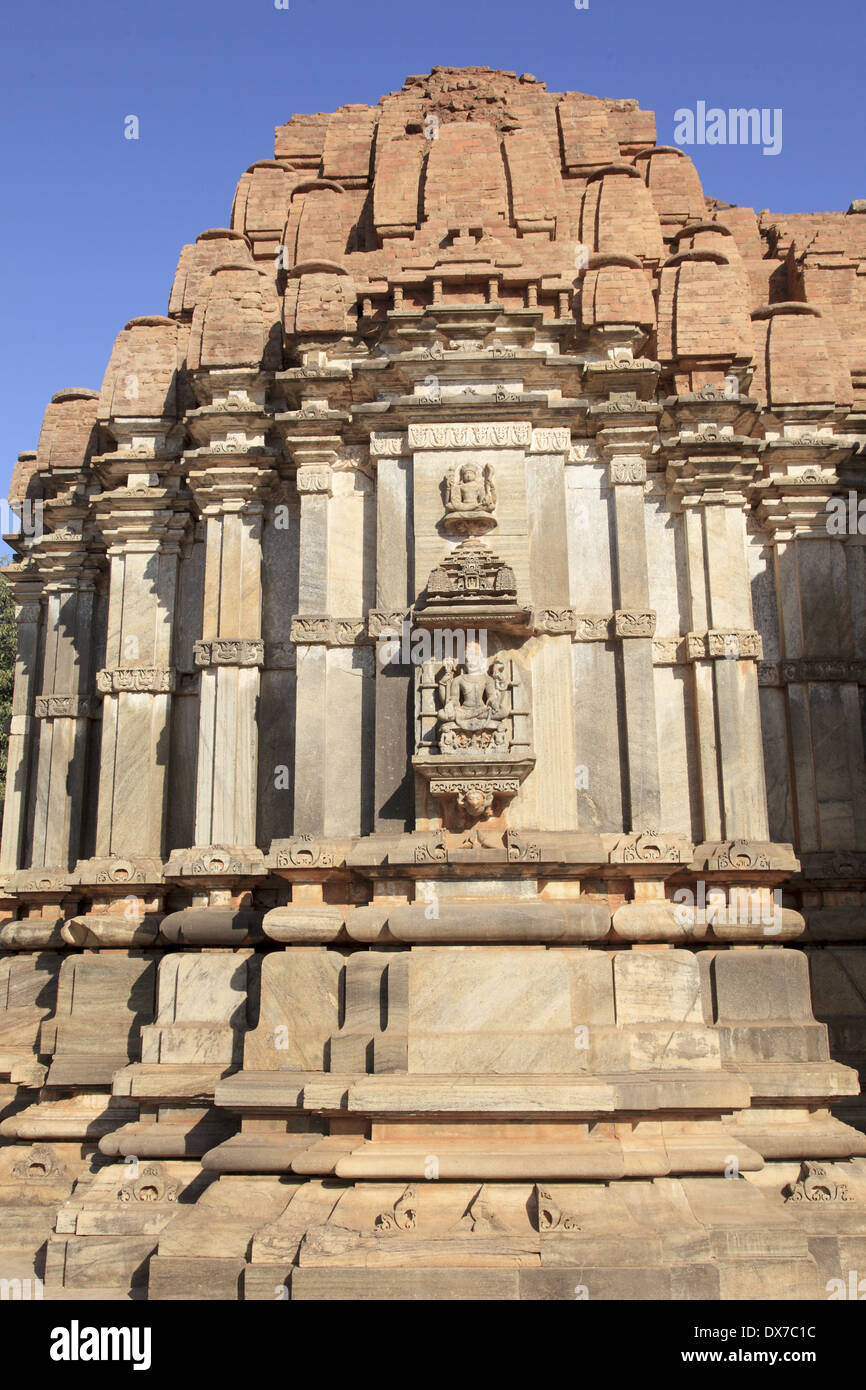 India. Udaipur to Pushkar. Eklingji and Nagda Hindu Temple Complex near ...