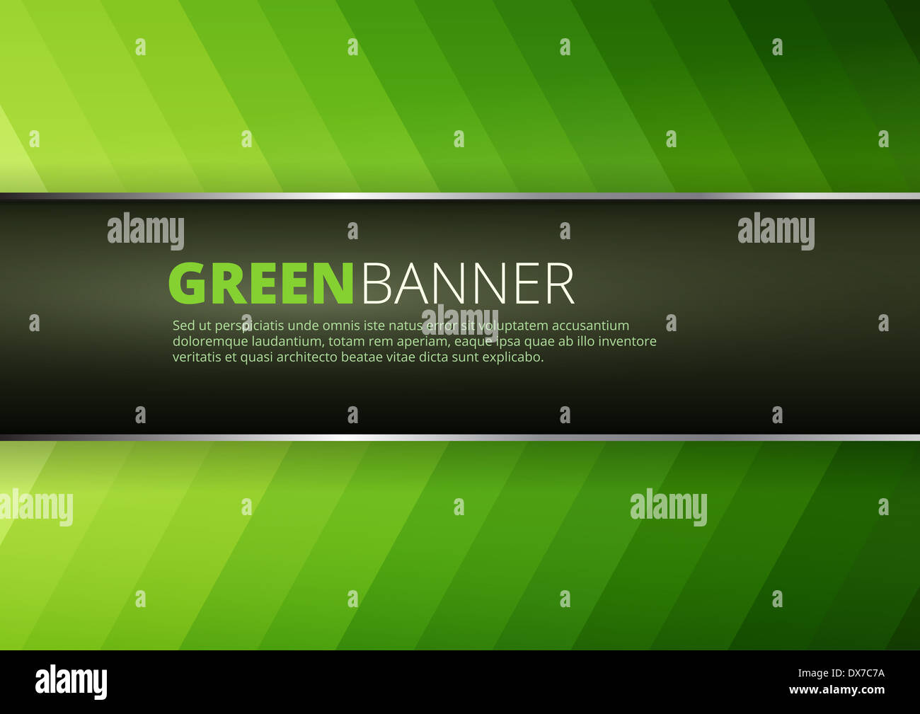 Green banner arrows hi-res stock photography and images - Alamy