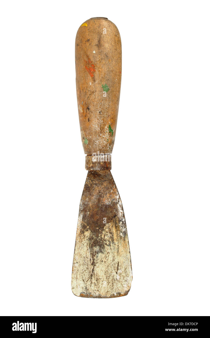 Old dirty scraper Stock Photo - Alamy