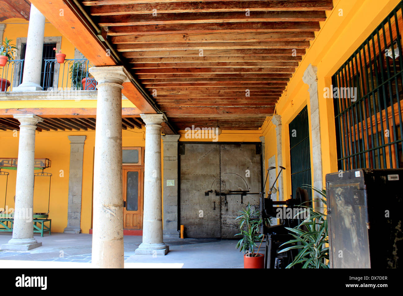 Colonial building, Casa de la Moneda, Centro Historico, Mexico City ...