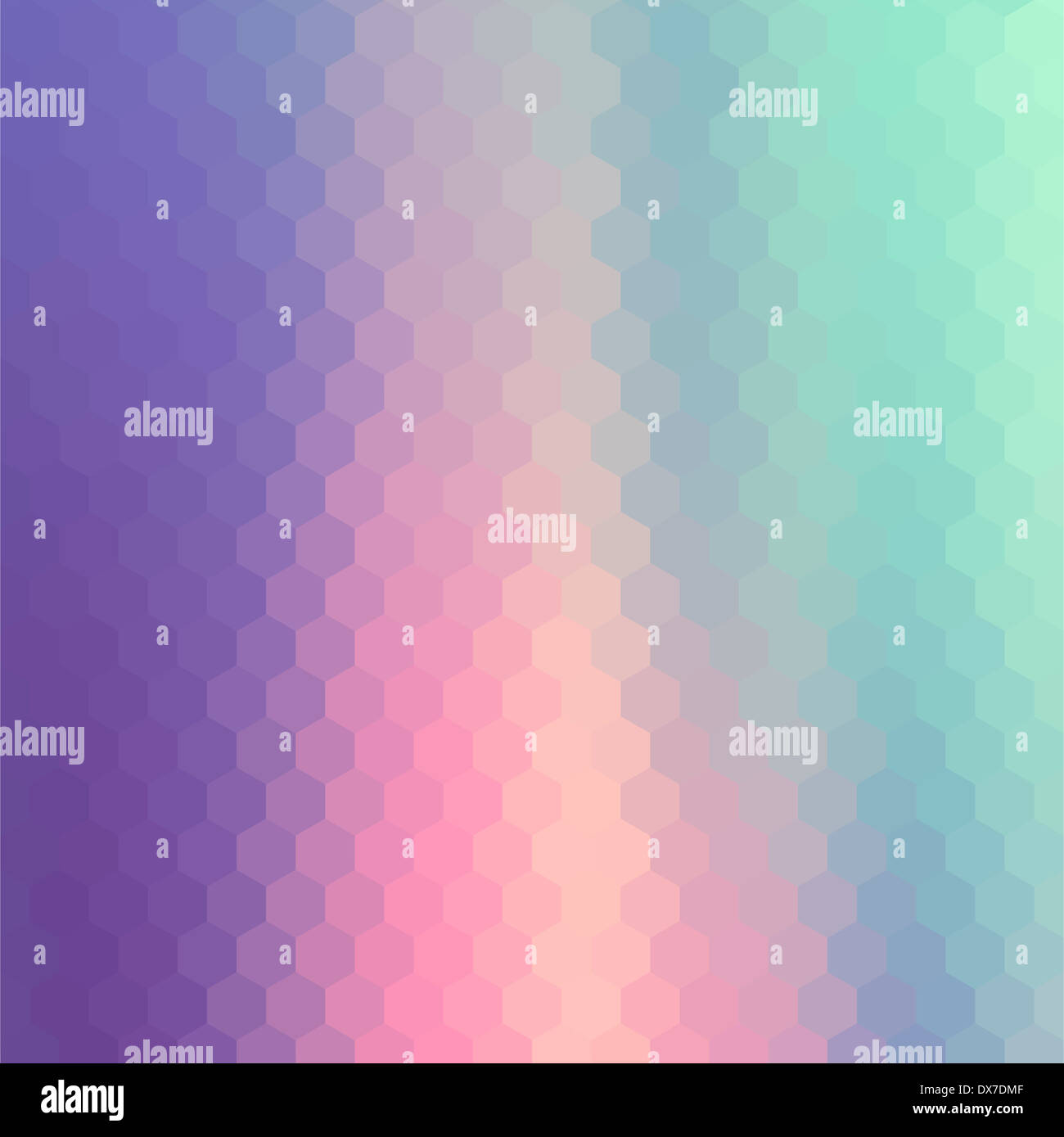 Pastels Color Flow Hexagonal Background Stock Photo - Alamy