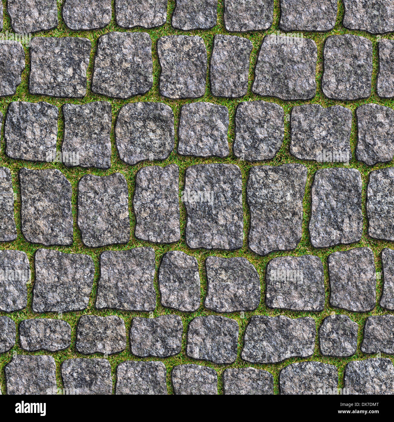 Granite Sett. Seamless Tileable Texture Stock Photo - Alamy