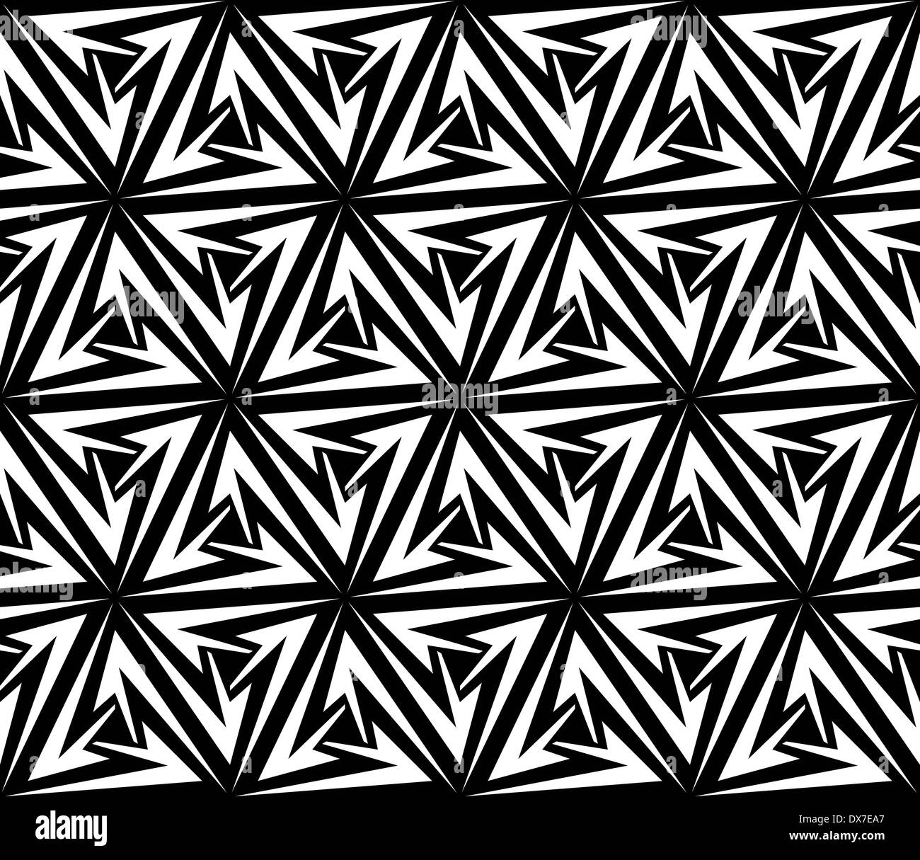 Arrow illusion Black and White Stock Photos & Images - Alamy