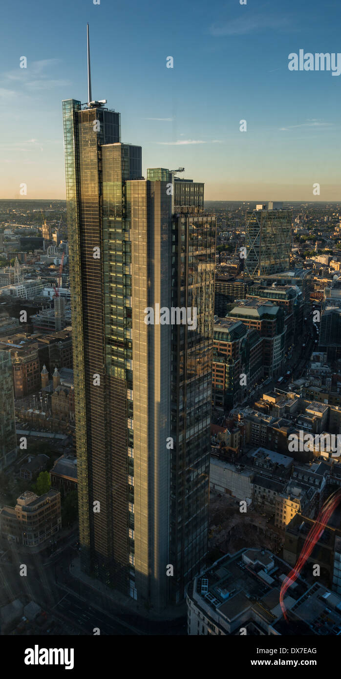 The heron tower at 110 bishopsgate in london hi-res stock photography ...