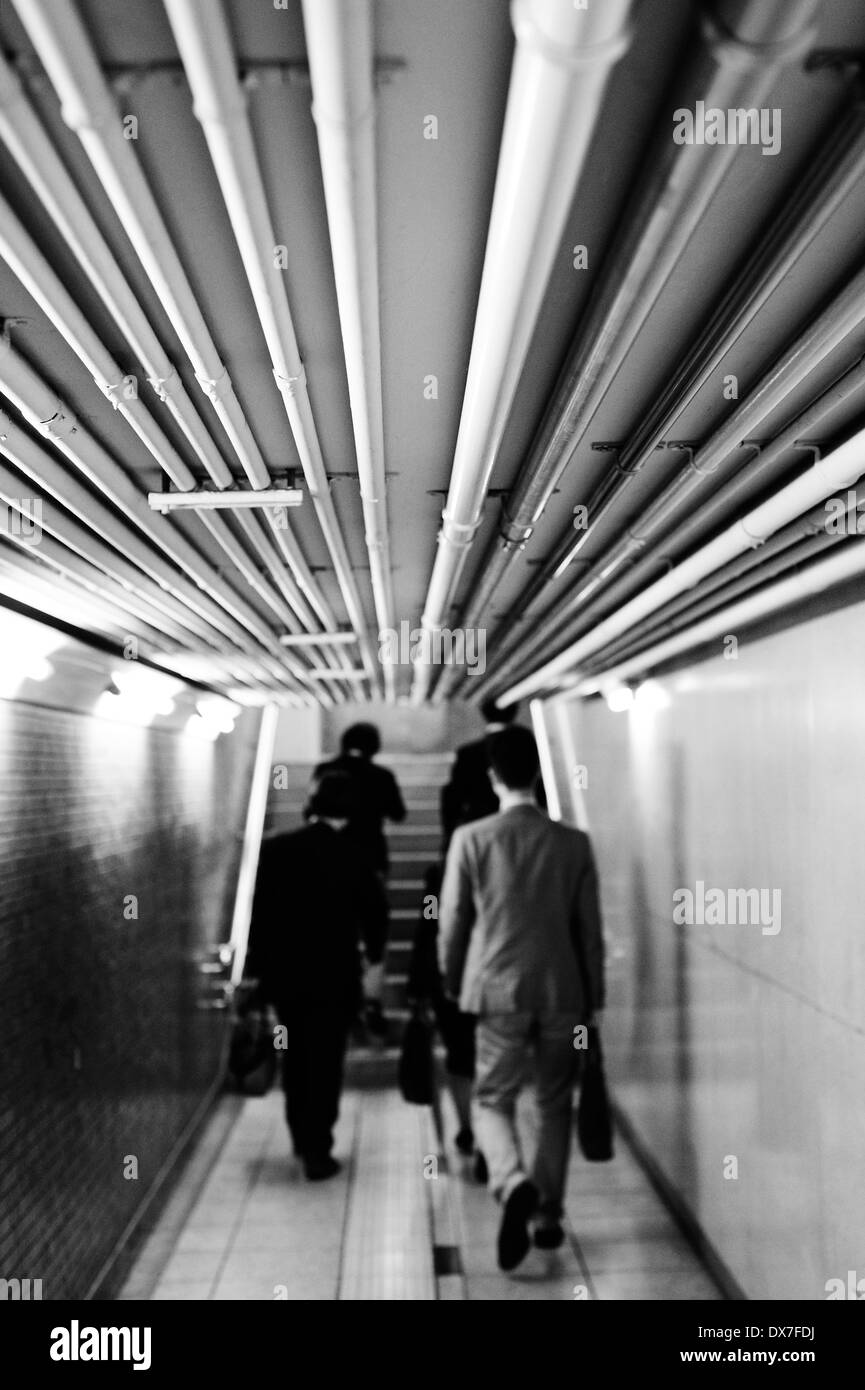 Crowded underground tokyo hi-res stock photography and images - Alamy