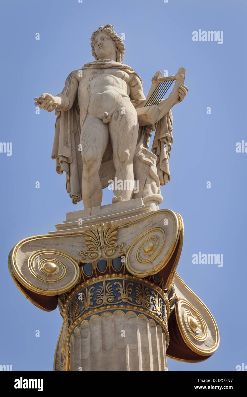Statue apollo hi-res stock photography and images - Alamy
